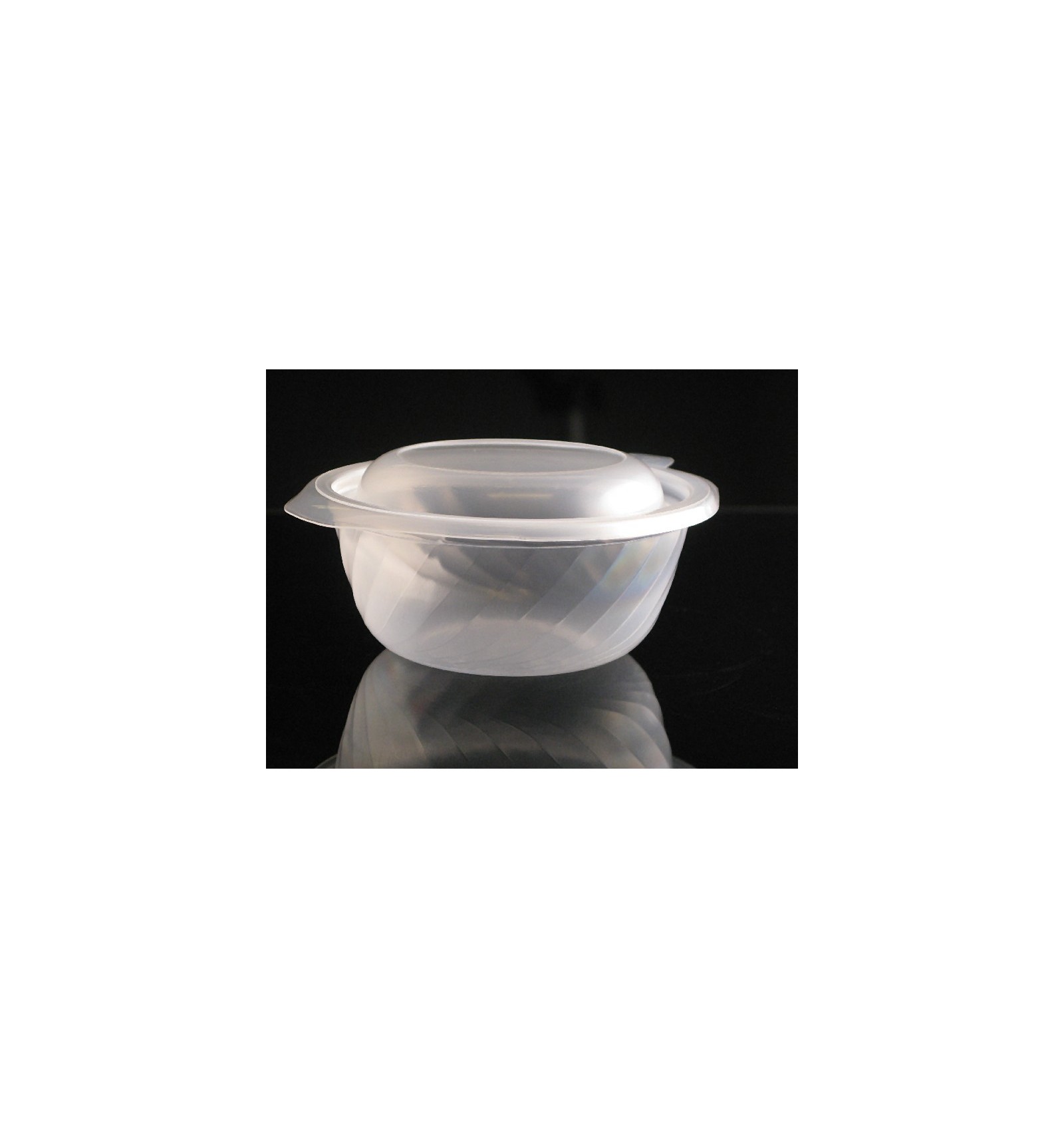 BOL A SOUPE PLASTIQUE JETABLE 40 CL TRANSLUCIDE
