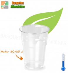 gobelet ou shaker plastique jetable pour granité ou salade de fruit ...